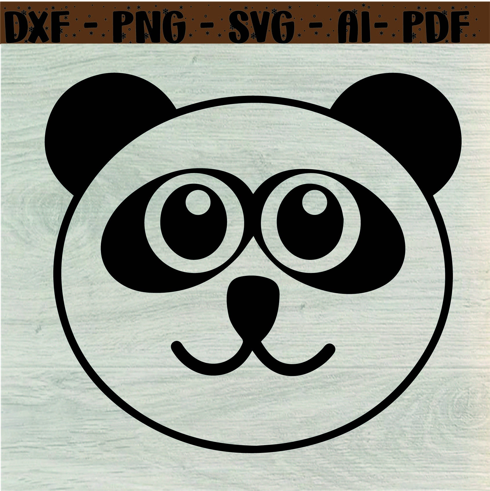 Panda Svg, Cute Panda Svg, Panda Face Svg, Panda Cut Files for Cricut ...