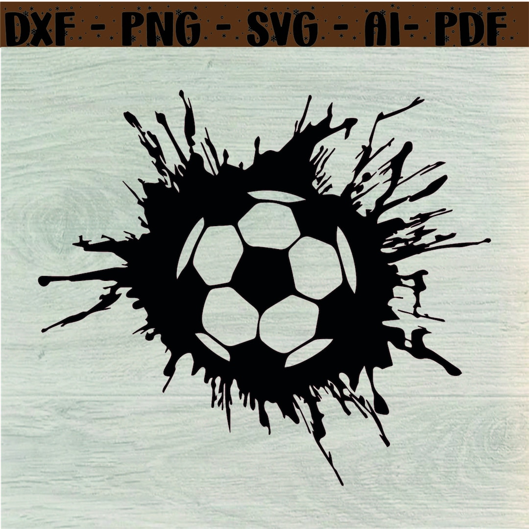 Soccer Ball Svg File| Soccer Ball Vector Files | Soccer Svg, Digital ...