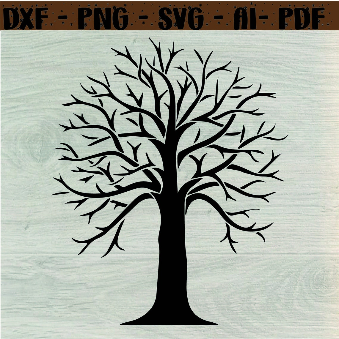 Tree Svg, Trees Svg, Oak Tree Svg, Tree Silhouette, Forest Svg, Tree ...