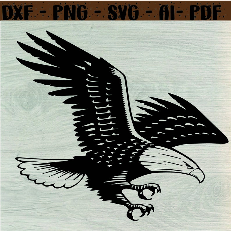 Eagle SVG / Bald Eagle SVG File / Eagle Clipart / Eagles Iron on ...