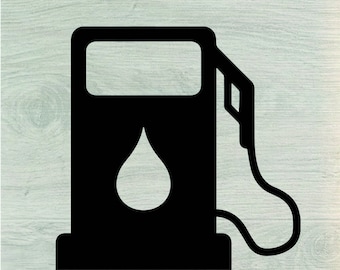 Gas Fuel Logo SVG File, Gas Fuel Logo DXF, Gas Fuel Logo Png, Gauge Gas ...