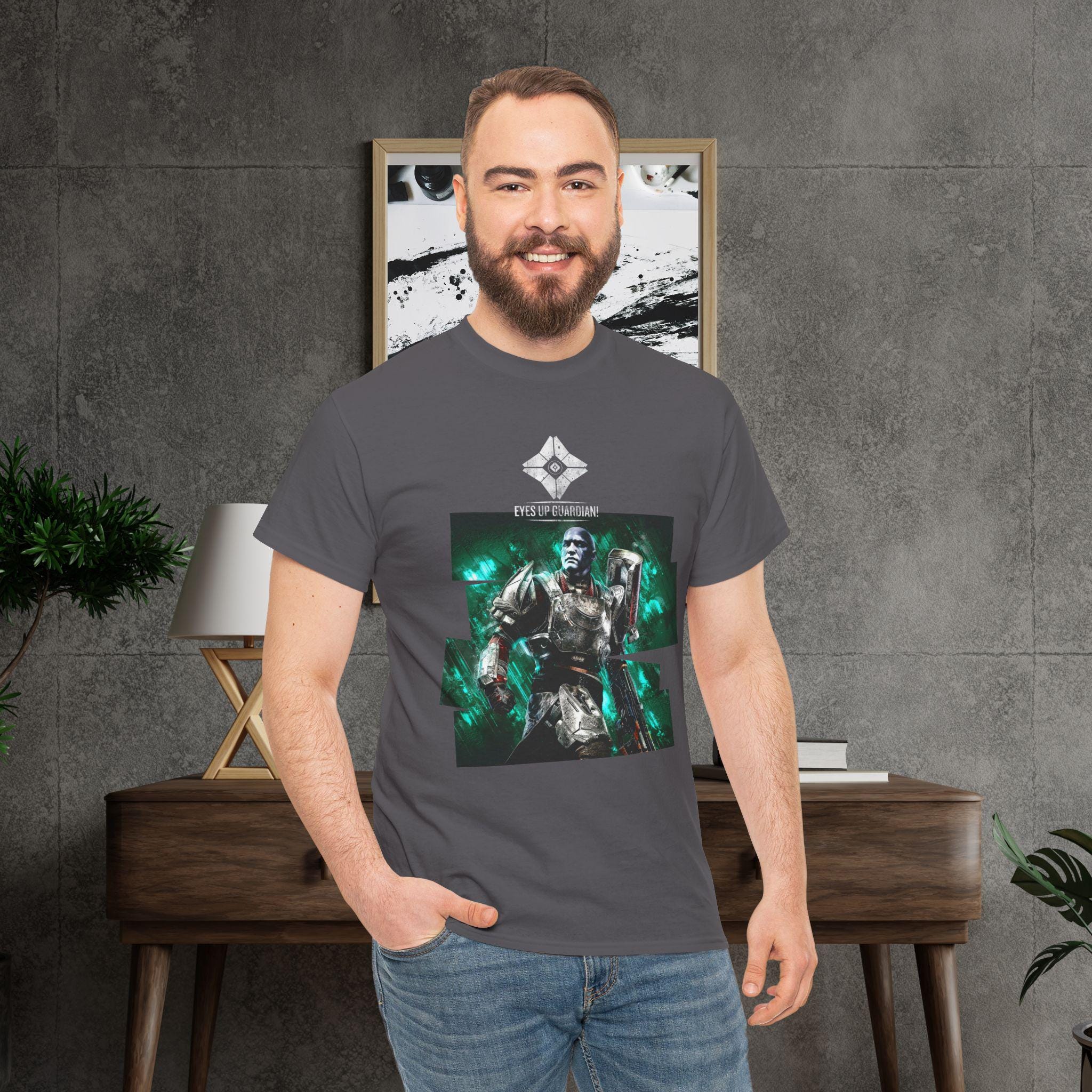 Gaming Tee, Eyes up Guardian Destiny 2 Shirt, Gamer Gift, Video Game ...