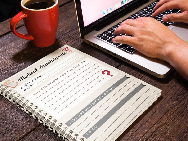 Medical Appointment Sheet, Doctor Visits, Simple Appointment Sheet ...