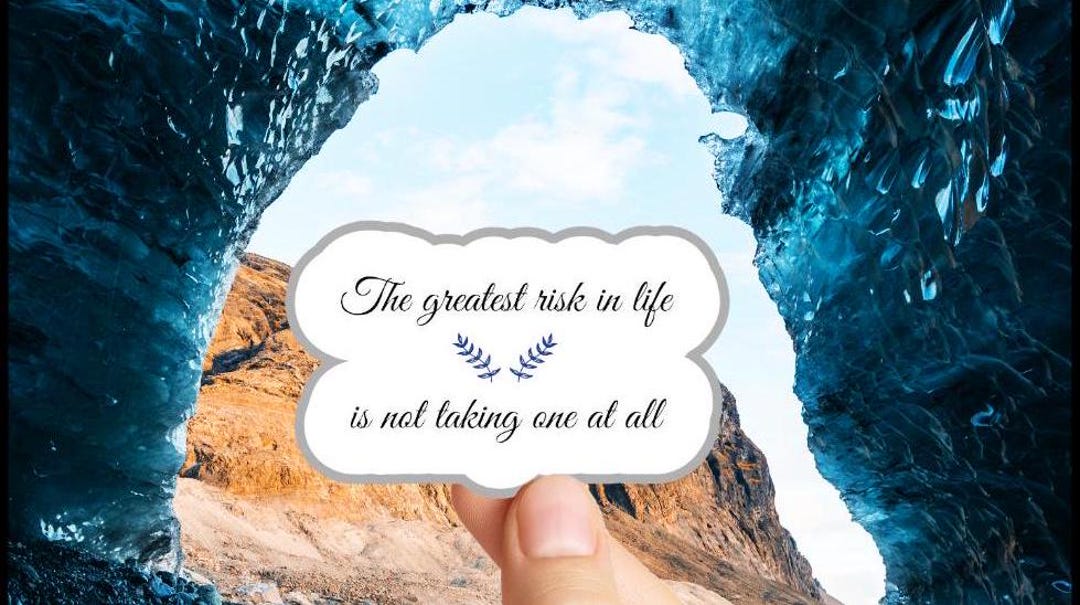Inspirational Quote Sticker: Laptop, Water Bottle Vinyl Decal - Etsy