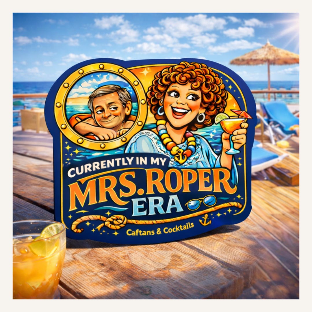 In My Mrs. Roper Era Cruise Magnet | Roper Romp Door Decor - Etsy
