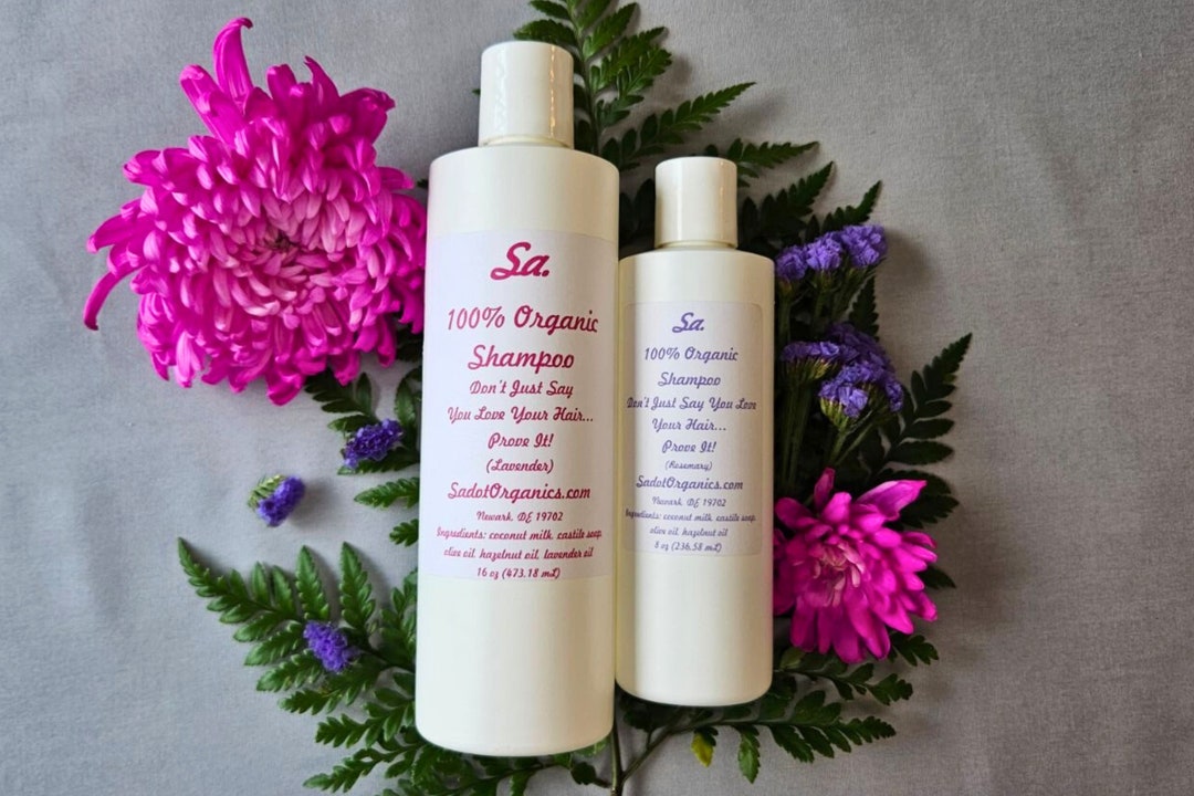 100% Organic Shampoo for Hair Growth | Preservative, Sulfate ...