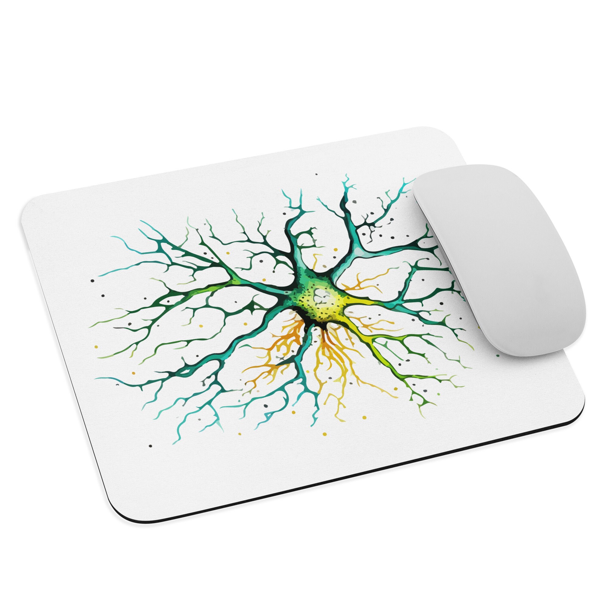 Neuron Mouse Pad Brain Nerve Cell Science Neuro Neuroscience Cell Art ...