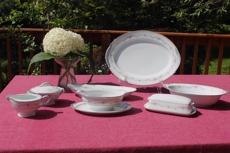 Noritake Fairmont (6102) Pretty Serving Pieces - Etsy