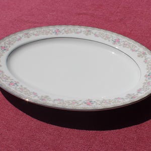 Noritake Edgewood (5807) Classic Serving Platter - Etsy