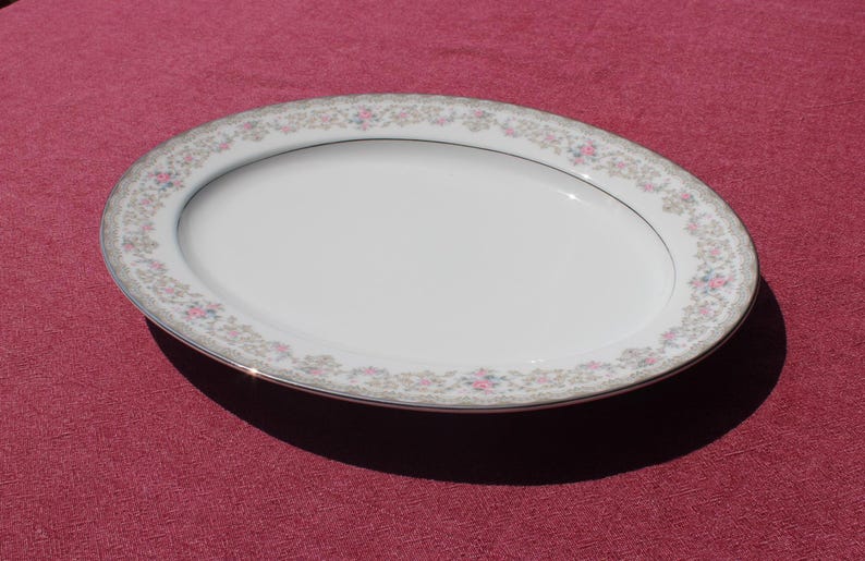 Noritake Edgewood (5807) Classic Serving Platter - Etsy