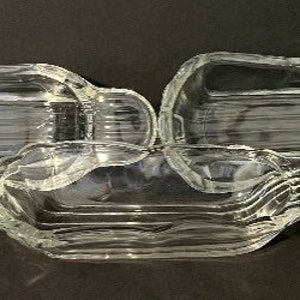 Vintage Banana Split Glass Dishes Set of 3 - Etsy