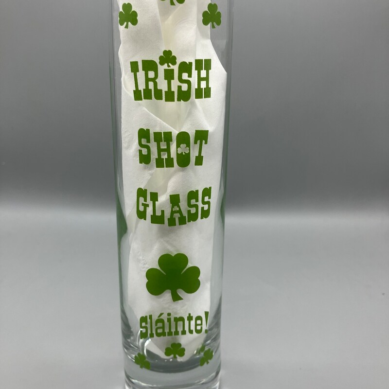 Irish Shot Glass - Etsy
