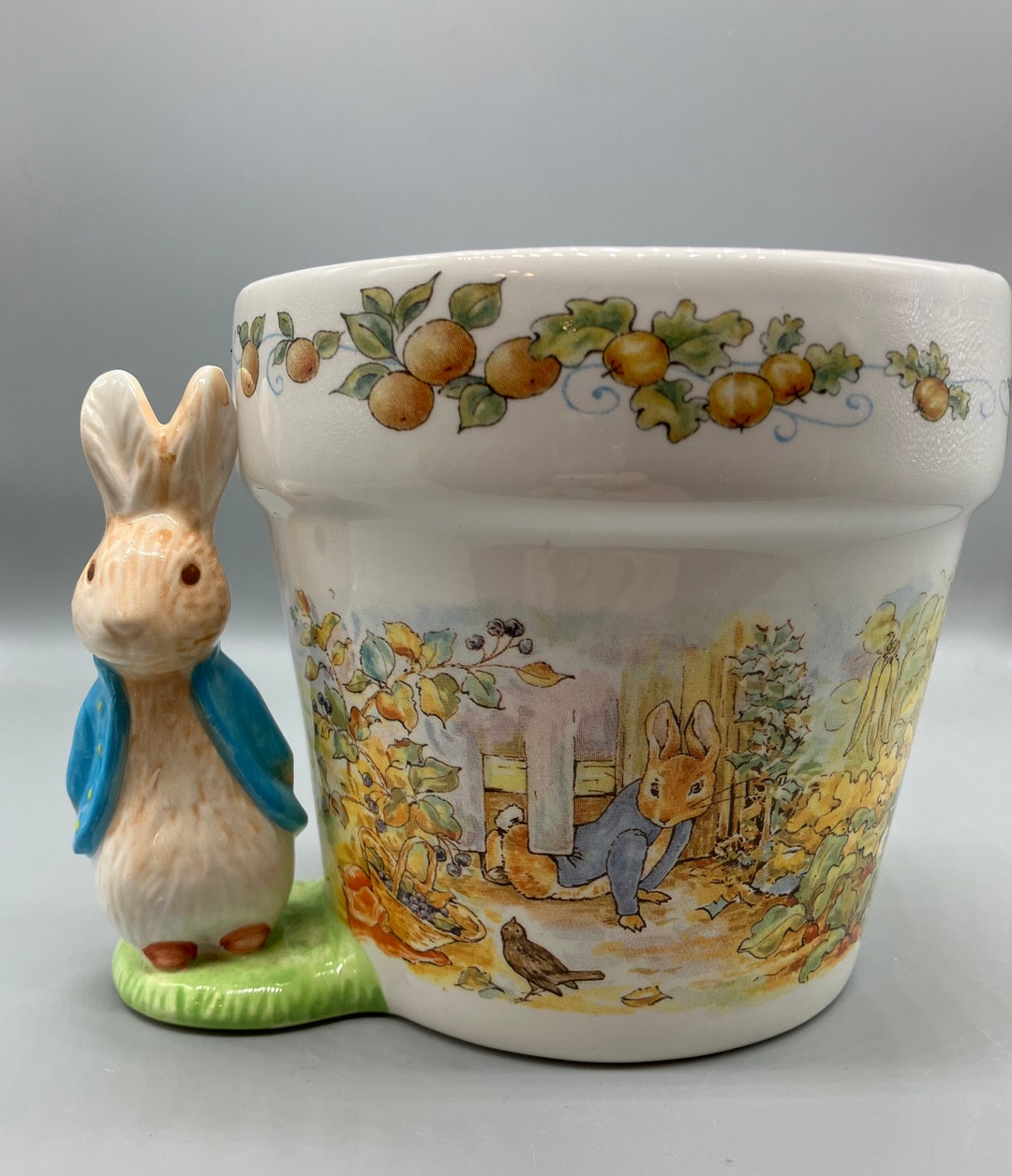 Peter Rabbit Planter 1997 Beatrix Potter Teleflora Gift Vintage - Etsy