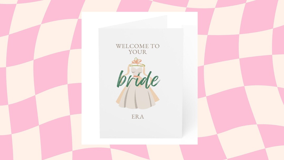 Congratulations, Future Mrs. - A Taylor Swift Inspired Bridal Card! - Etsy