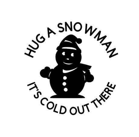 Hug A Snowman - Etsy