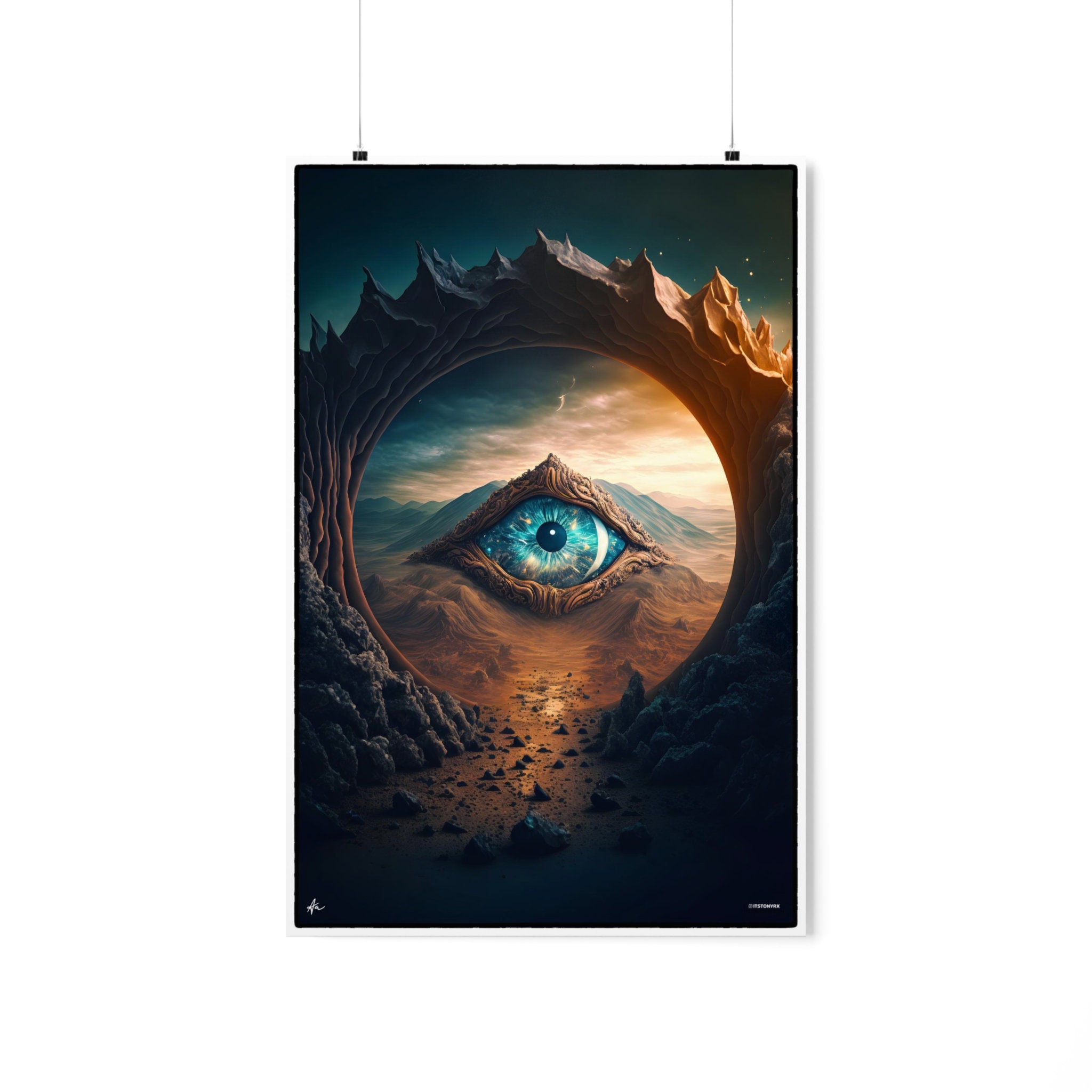 The Eye of Horus Poster Art - Etsy