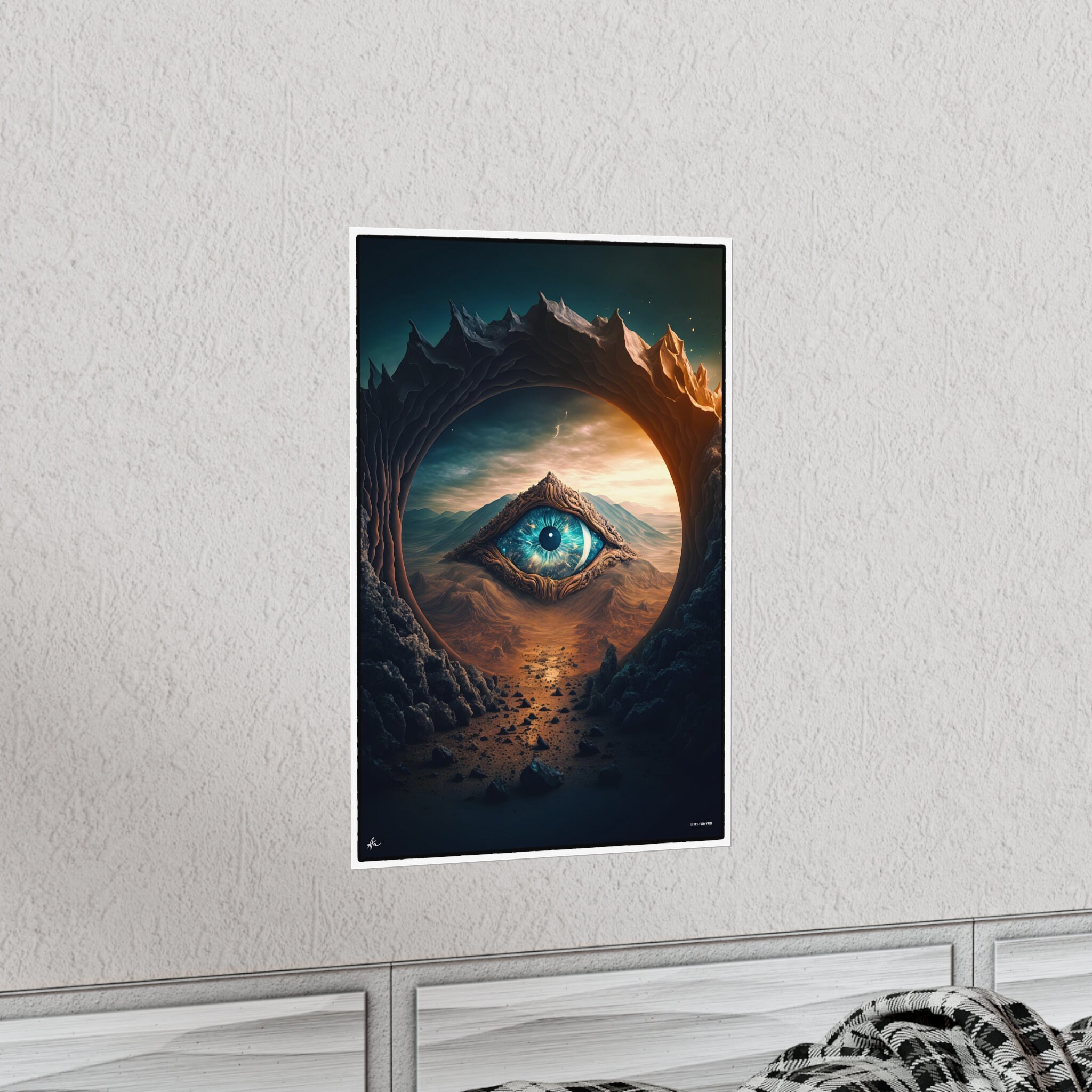 The Eye of Horus Poster Art - Etsy