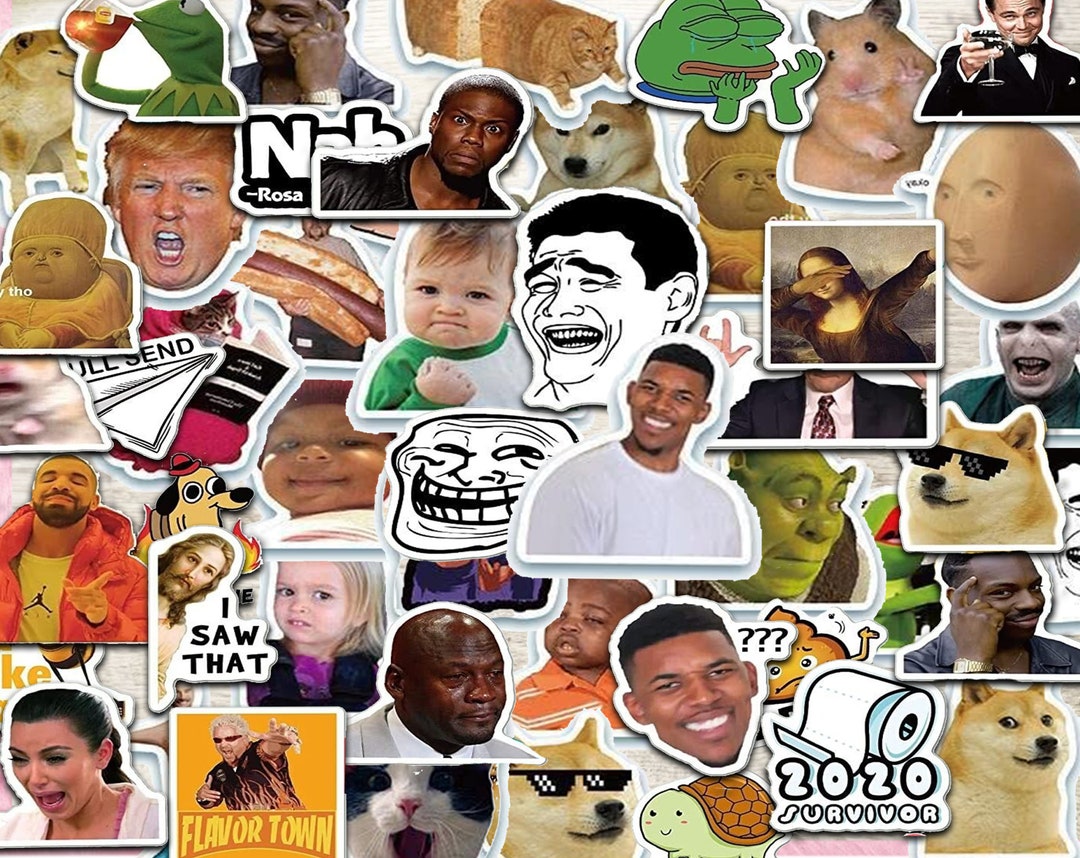 Best Meme Sticker Pack at John Heidt blog