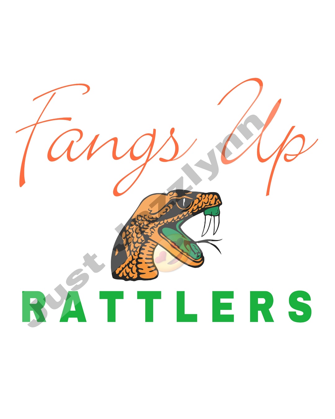 FAMU Rattlers Image Fangs up Rattlers Digital Image PNG SVG - Etsy
