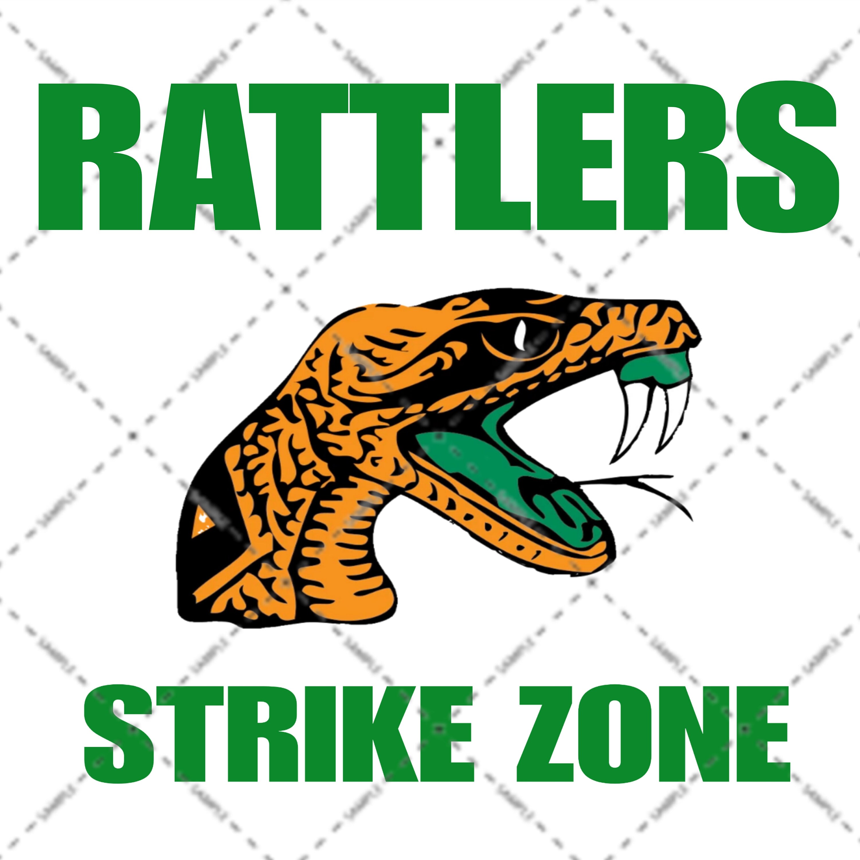 Rattlers Strike Zone PNG File That Can Also Be Turned Into SVG File. - Etsy