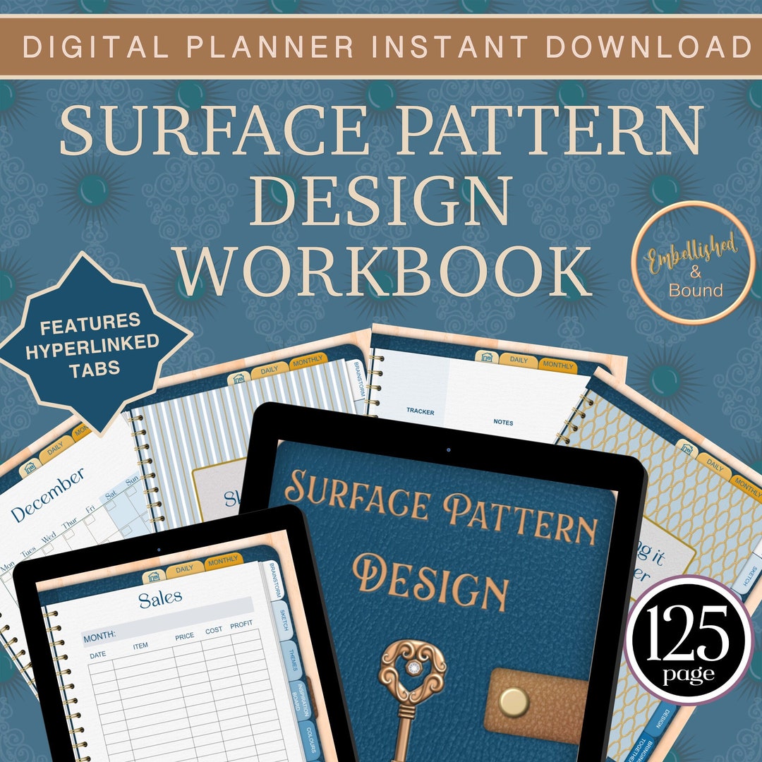 Surface Pattern Design Workbook Digital, Create a Collection Planner ...