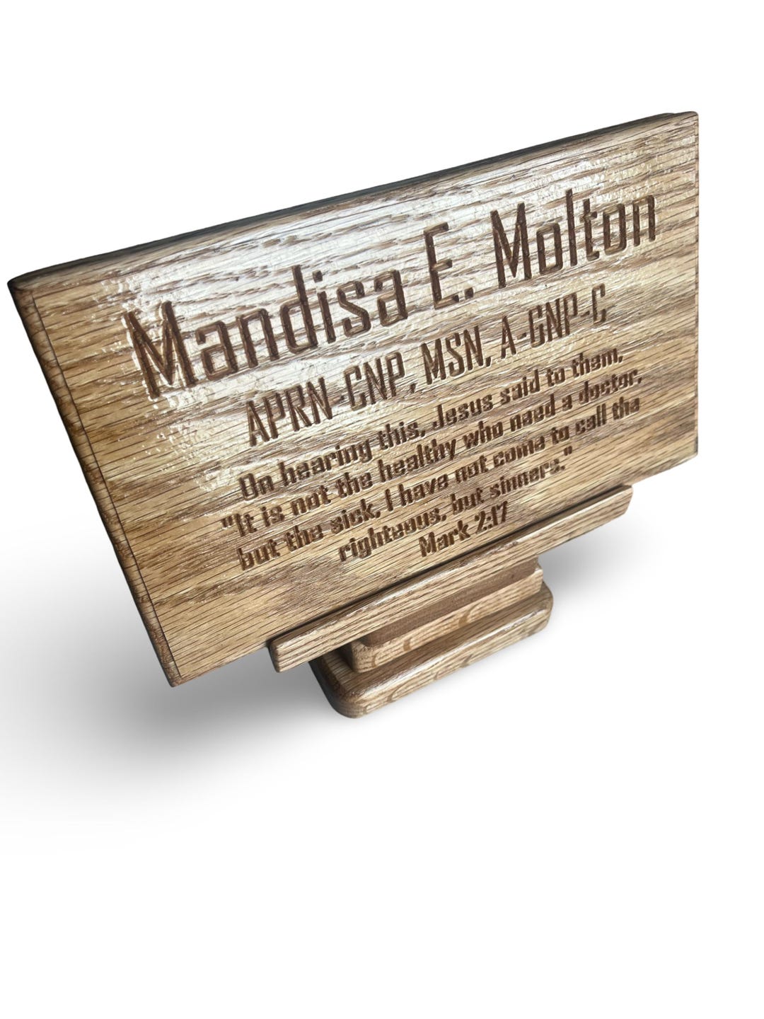 Wooden Accomplishment Plaque or Award - Etsy