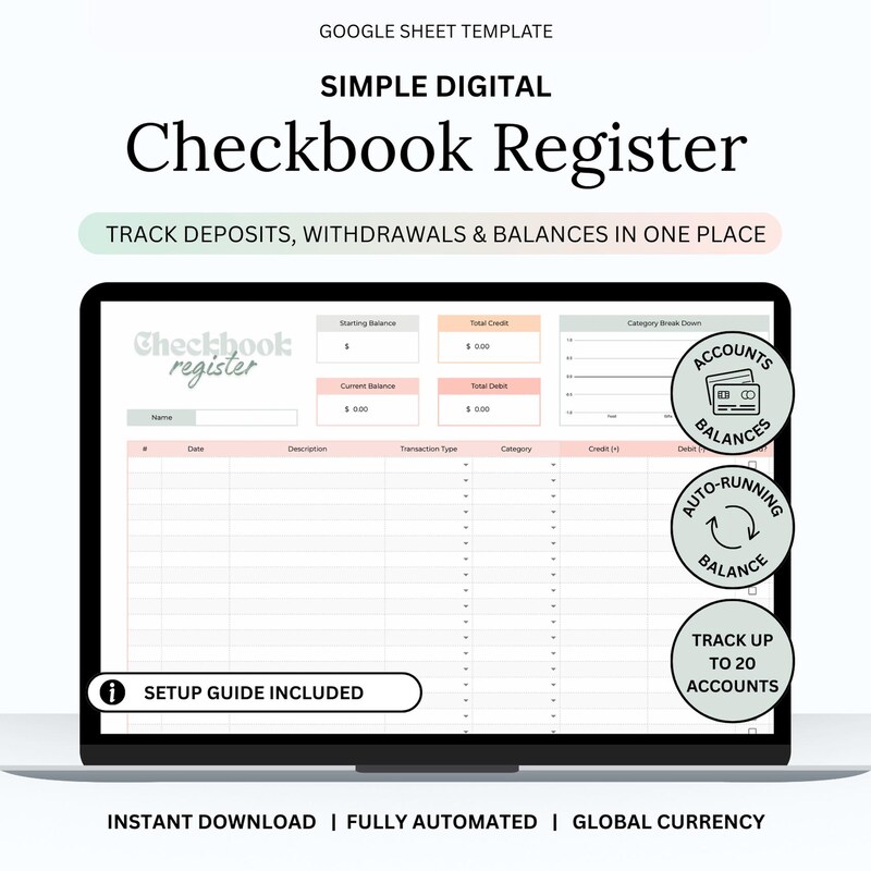 Checkbook - Etsy