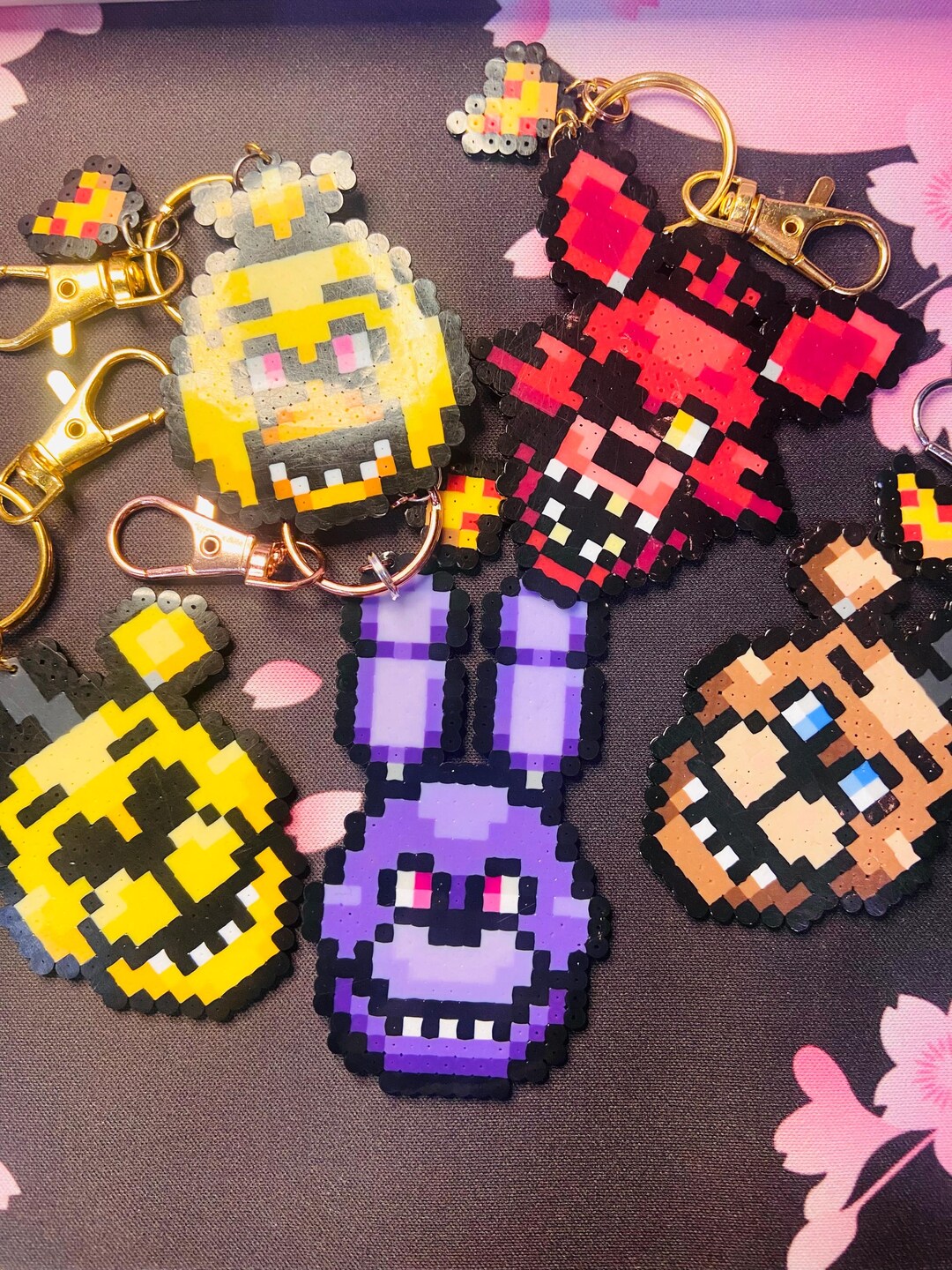 Five Nights at Freddy's FNAF 1 Keychains - Etsy