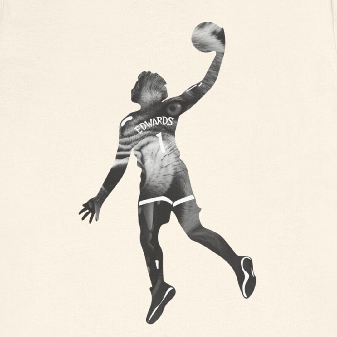 Anthony Edwards 'wolves" T-shirt - Etsy