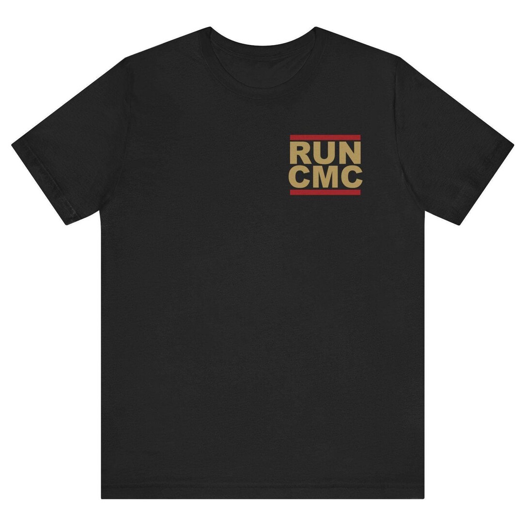 RUN CMC Mccaffrey 49ers Chest Logo Unisex T-shirt - Etsy