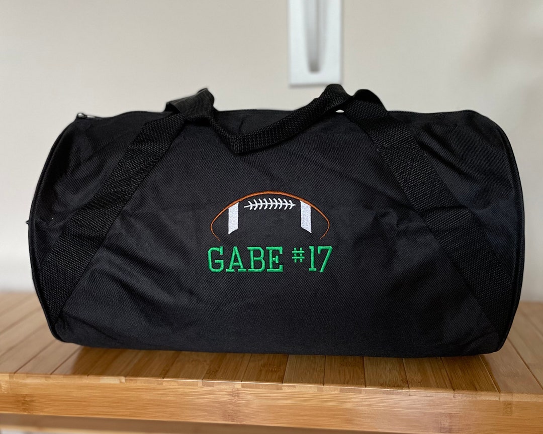 Football Player Duffel Bag Personalized, Bag for Football Player for ...