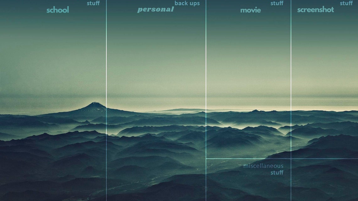 Aesthetic Mood Desktop Wallpaper Organizer - Etsy