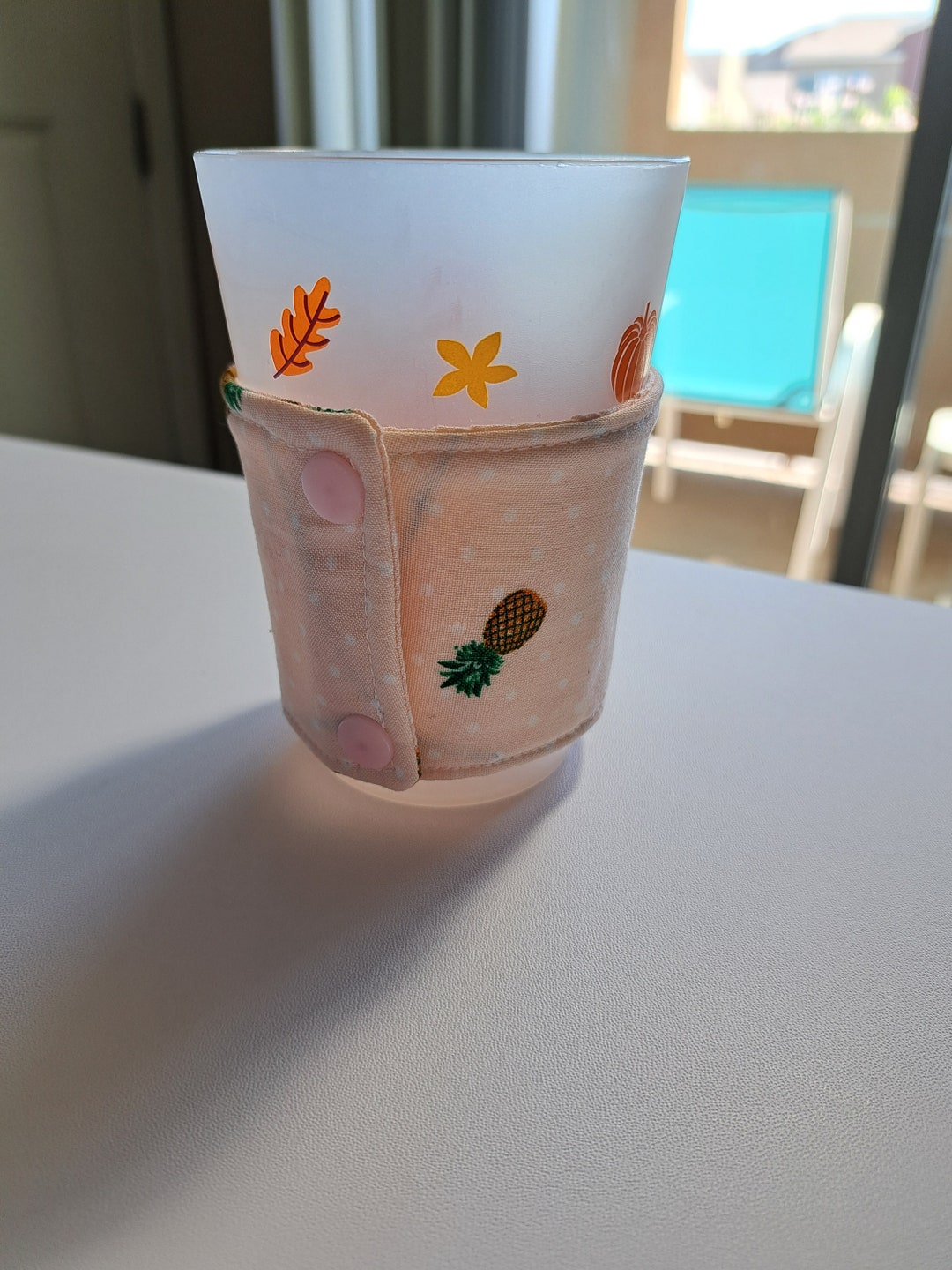 Handmade Reusable Coffee/tea Cup Sleeve | Fabric Coffee Sleeve | Coffee ...
