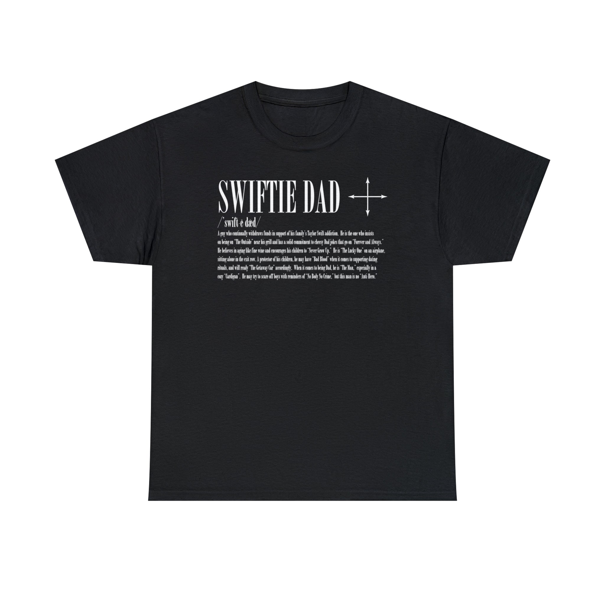 TS Swiftie Dad Tee, the Eras Tour Movie Dark T-shirt, Swiftie ...