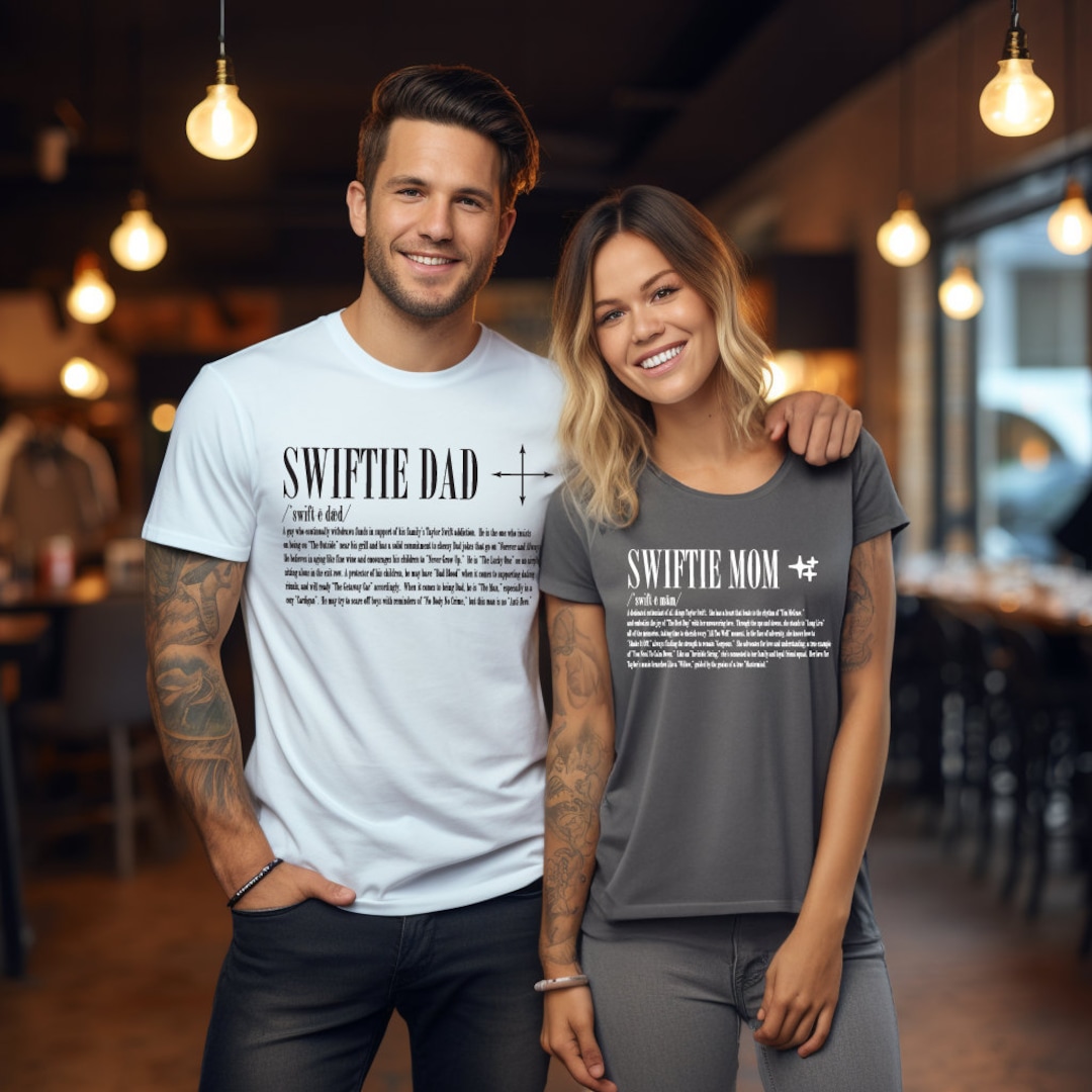 TS Swiftie Dad Tee, the Eras Tour Movie Dark T-shirt, Swiftie ...