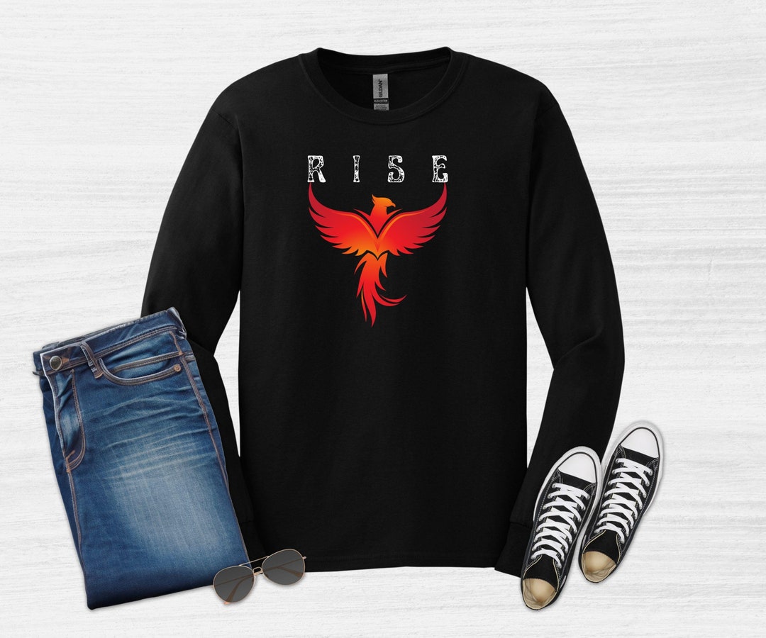 Phoenix Rising Shirt, Rise From the Ashes, Motivational Shirt ...