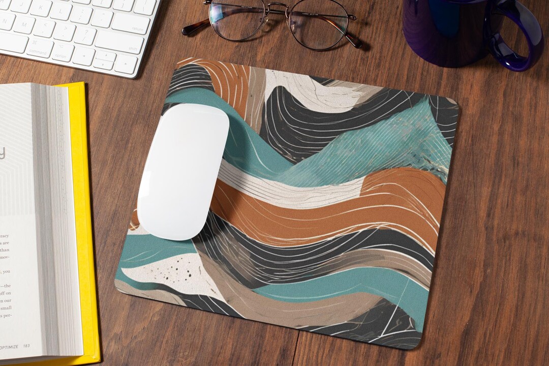 Aesthetic Design Mouse Pad- Aesthetic Mouse Pad, Office Decor, Gaming ...