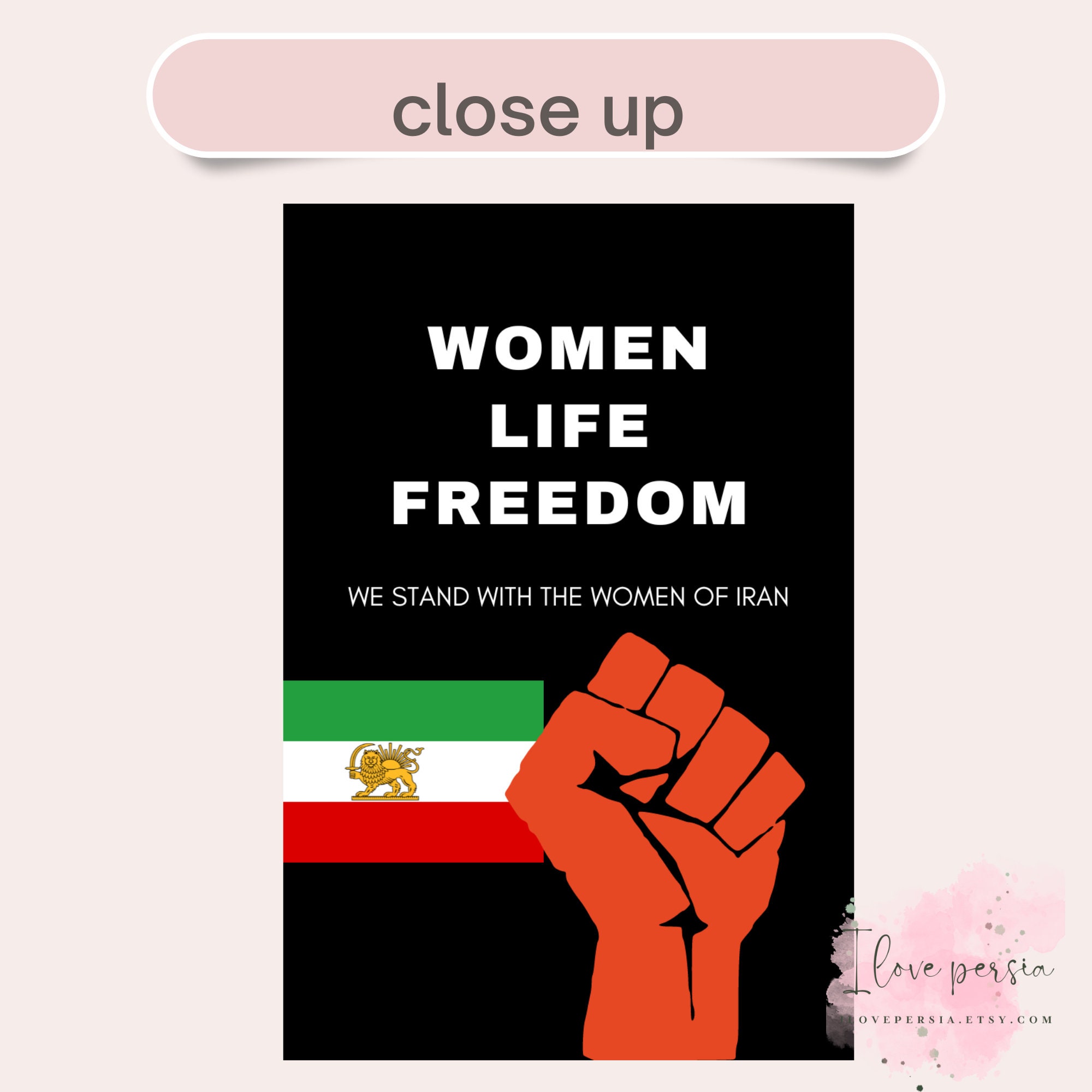 Printable Women Life Freedom Poster, Instant Download, Digital Zan ...