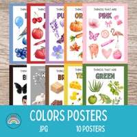 Preschool Wall Posters | Pre-k Wall Posters | Wall Posters ...