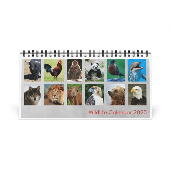 2023 Wildlife Calendar - Etsy