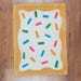 Poptart Rainbow Sprinkle Tufted Rug - Etsy