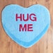 Hug Me Candy Heart Rug, Blue - Etsy