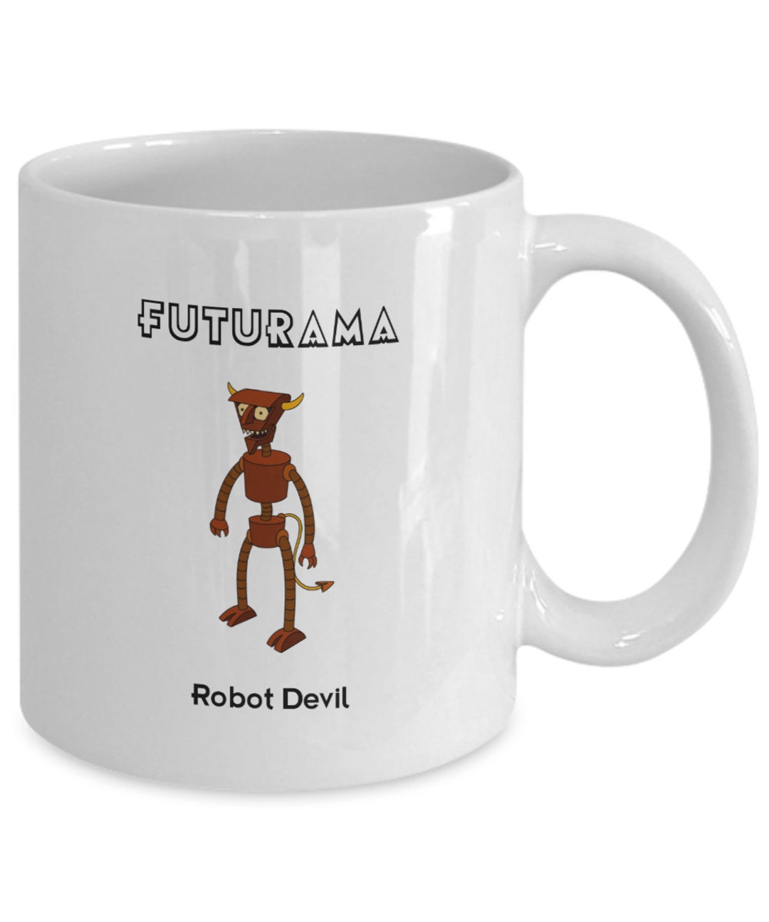 Futurama Mug, Futurama Show, Robot Devil, Futurama Gift, Futurama ...