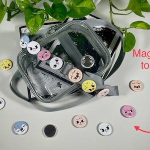 Stray Kids Skzoo Button Pin Packs, Fun Personality Flair, SKZ Well ...