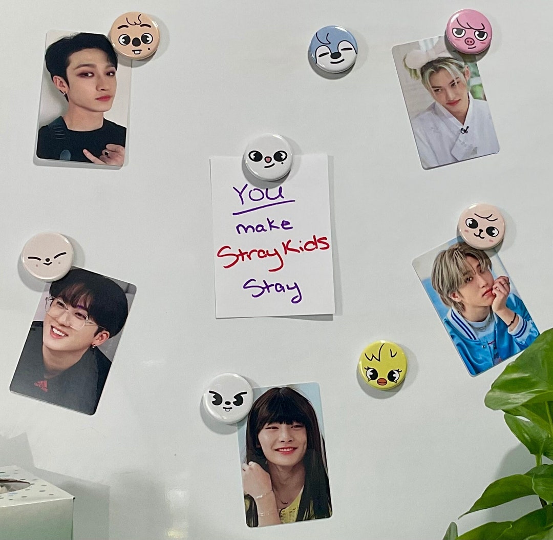 Stray Kids Skzoo Magnet Packs, Fun Kitchen Refrigerator Stamps, SKZ ...