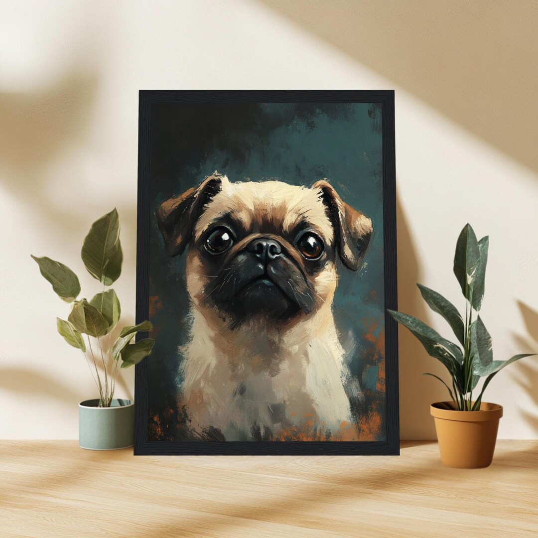 Cute Pug, Cozy, Portrait, Playful, Pet, Animal, Good Boy, Fluffy ...
