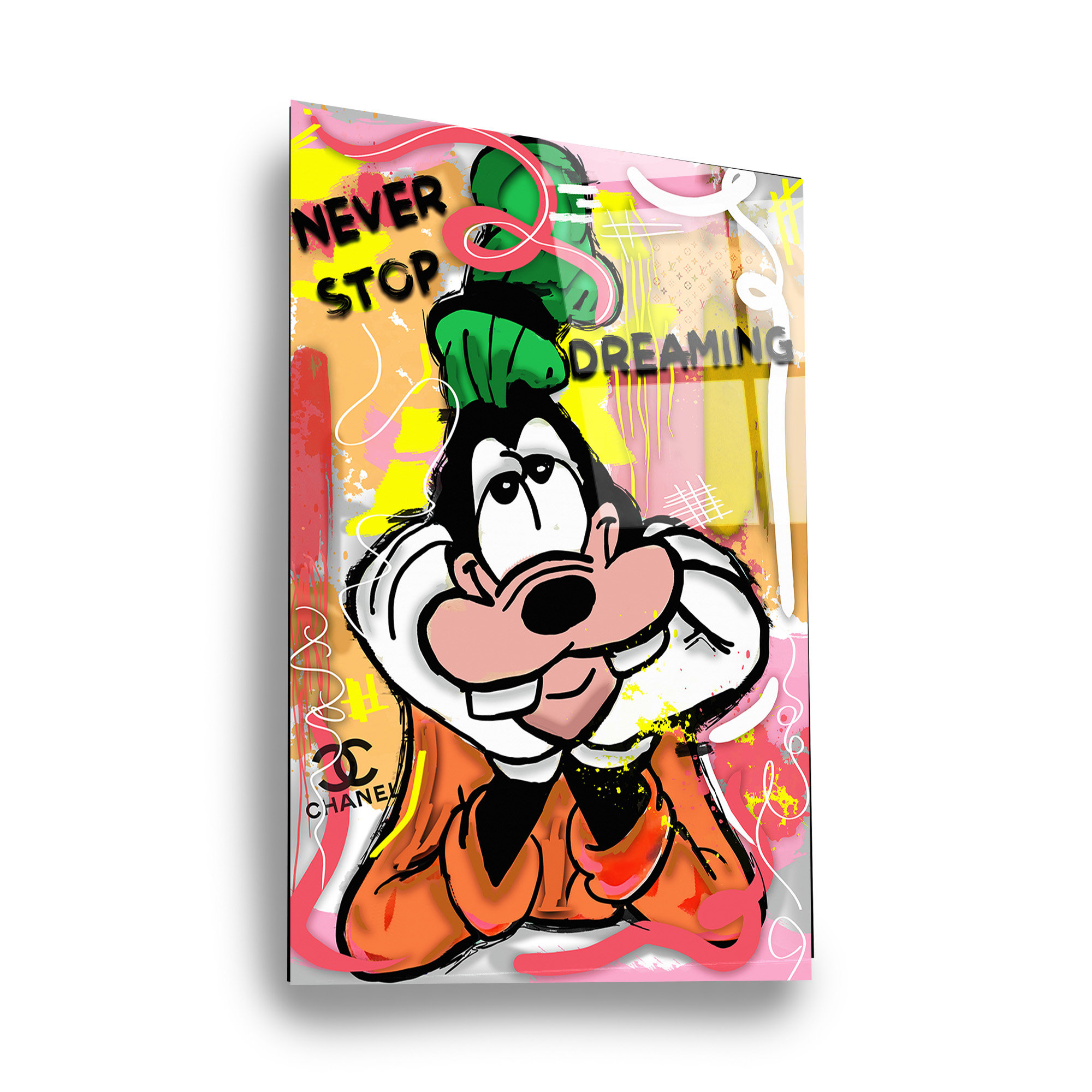 Leinwand Pop Art Goofy Dreaming Wandbilder Kunst Interior Design Deko ...