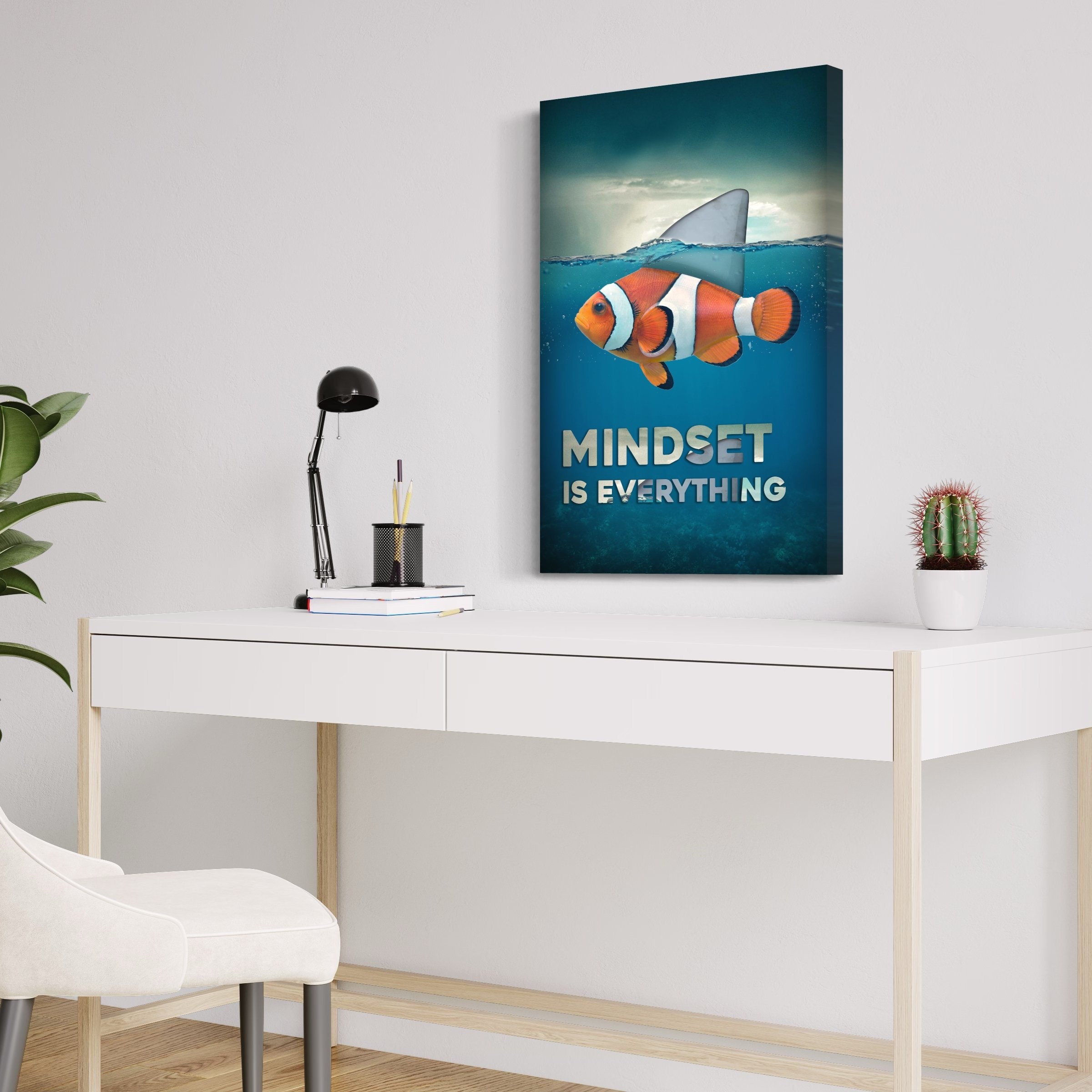Canvas Motivational Mindset Murals Art - Etsy