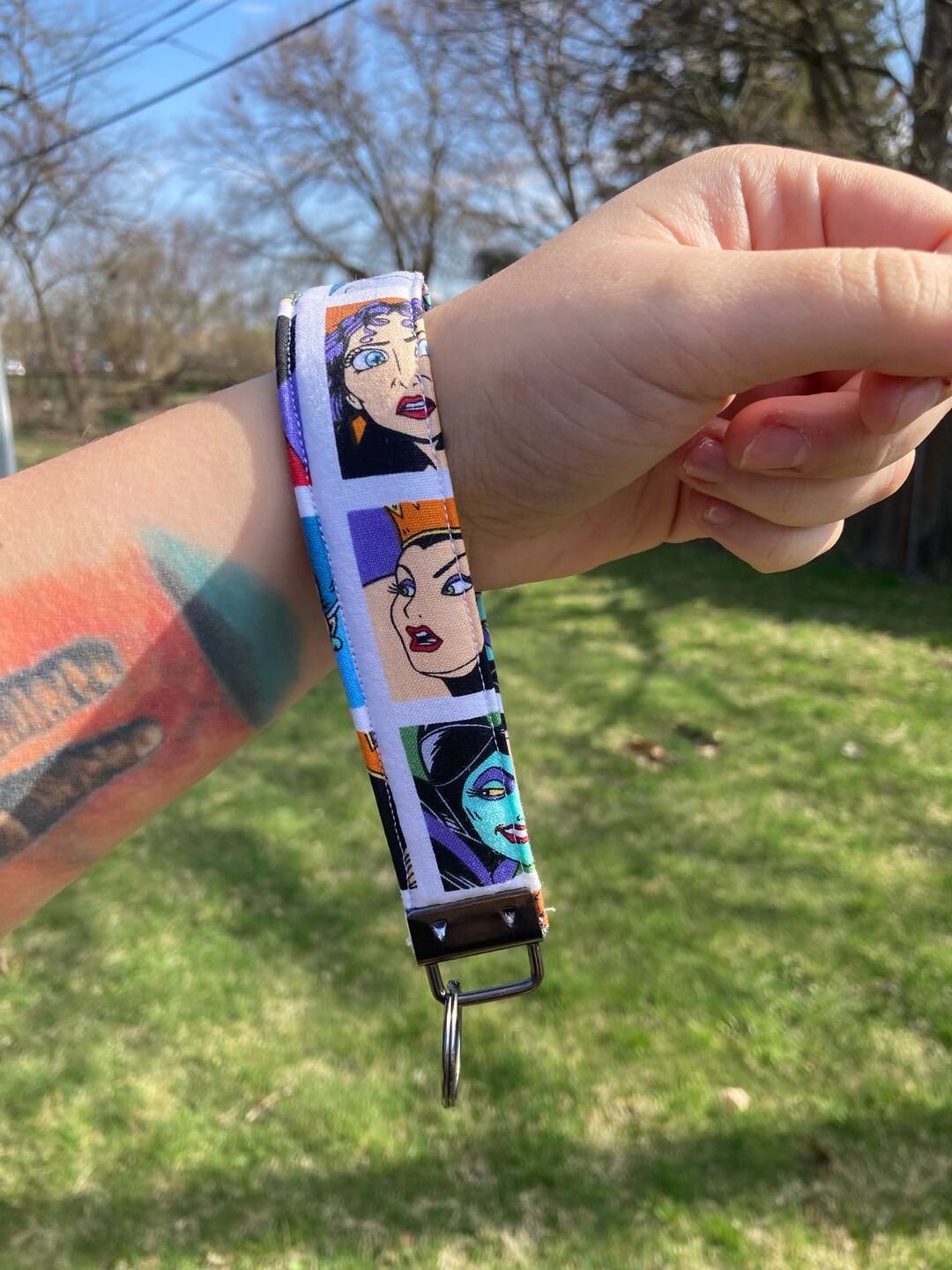 Disney Villains Key Fob/wrist Let Vertical - Etsy