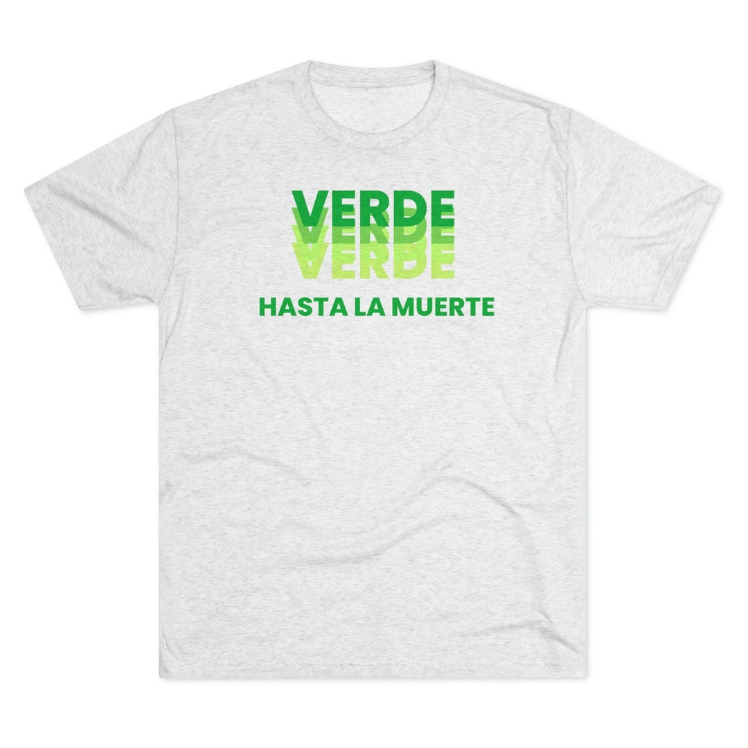 Austin Verde 3 Hasta La Muerte Block Texas T/ Unisex Triblend / Austin ...